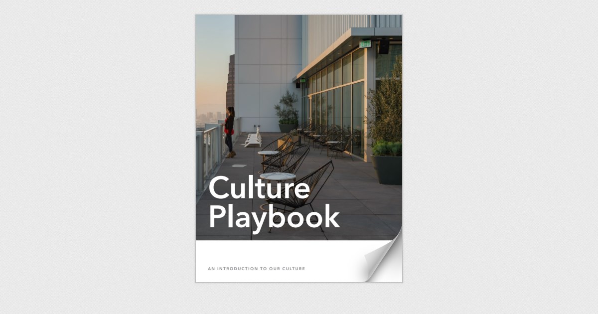Culture Playbook Magazine