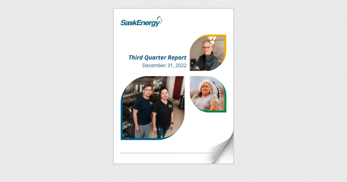 SaskEnergy Third Quarter Report - December 31, 2022 - Page 4
