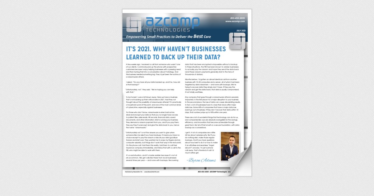 AZCOMP Technologies - MediSoft - July 2021 - Page 2