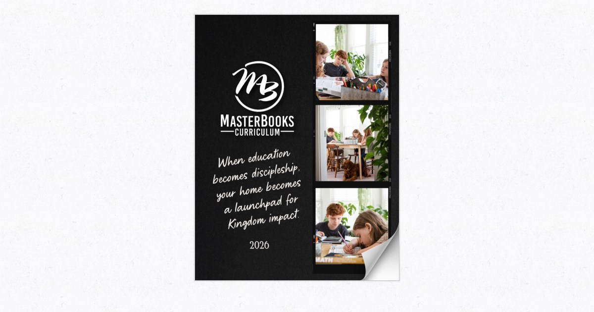 2026 Master Books Spring Education Catalog