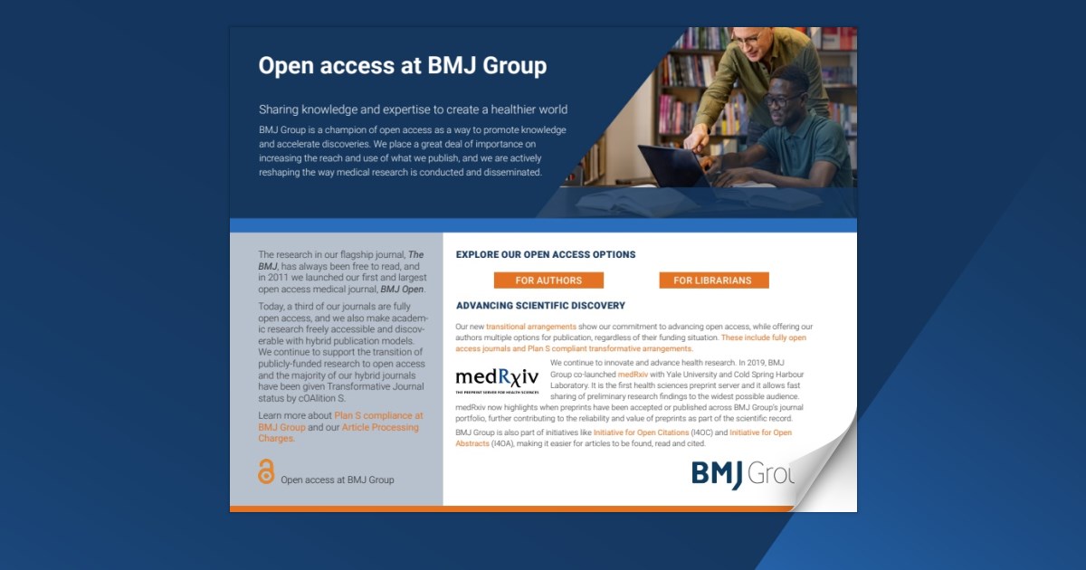 Open Access at BMJ Group