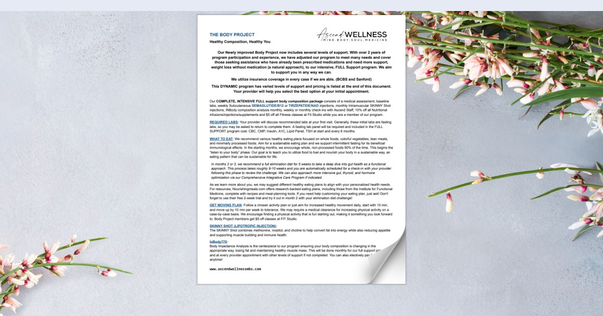 The BODY Project Package