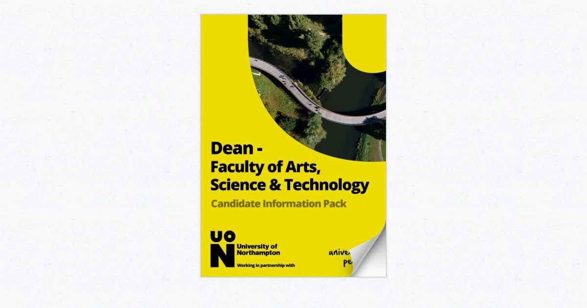UoN - Dean - Faculty of Arts, Science and Technology