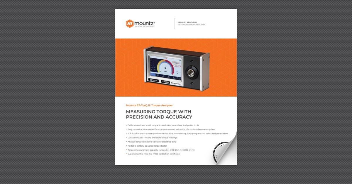 Mountz Torque EZ-TorQ III Brochure - Page 2