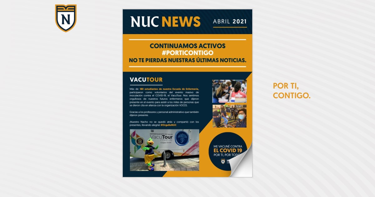 NUC University - NUC News Abril