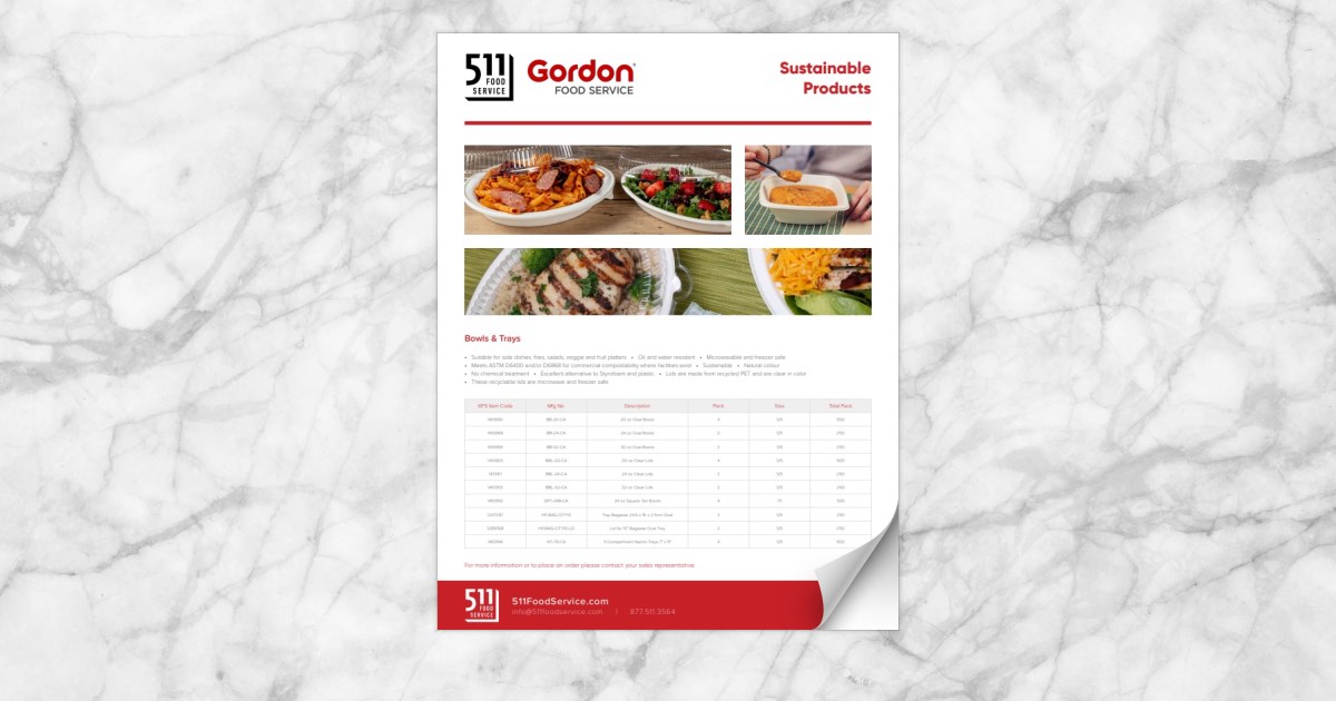 GFS - Sustainable Items