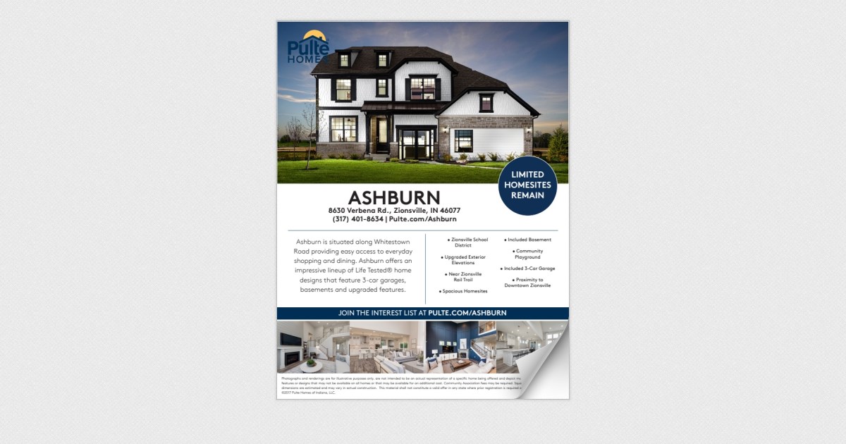Ashburn by Pulte Homes