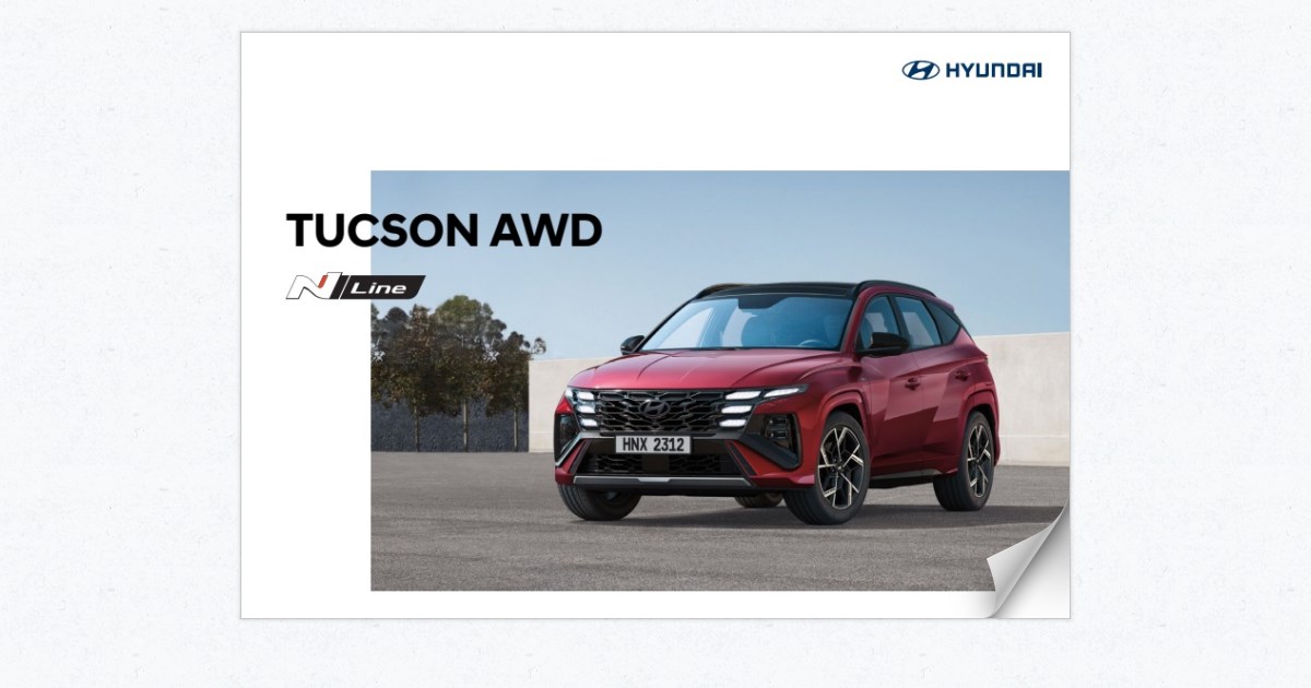 Hyundai TUCSON AWD Brochure - Page 10-11