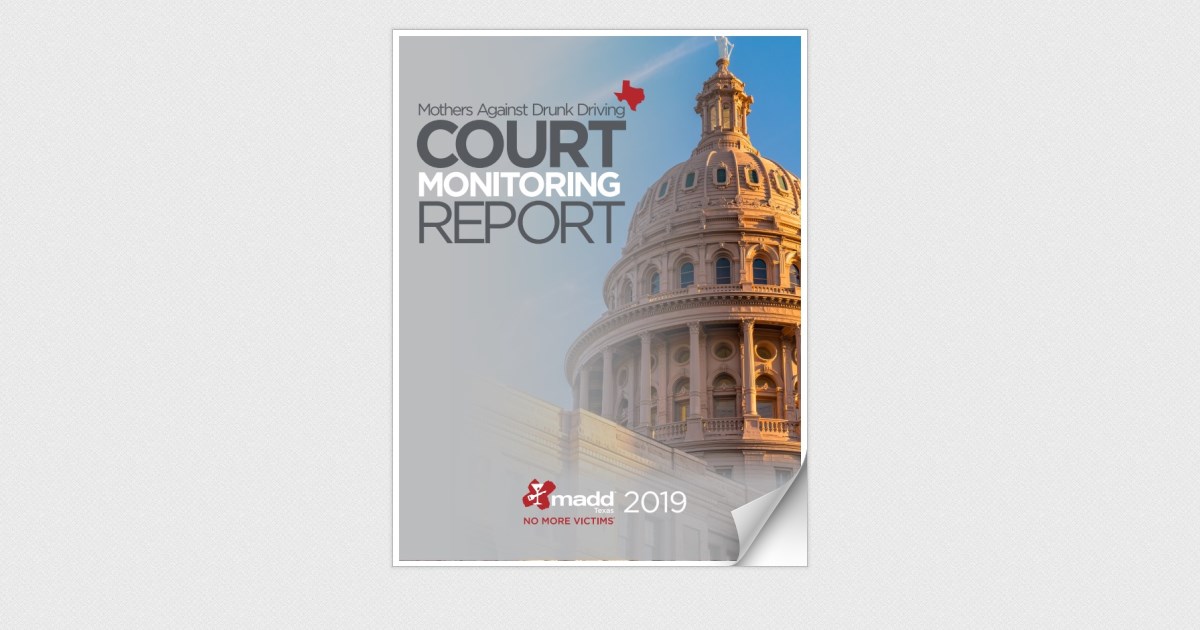 Texas 2019 Court Monitoring Report