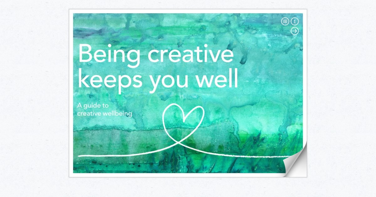 Being creative keeps you well - Page 16