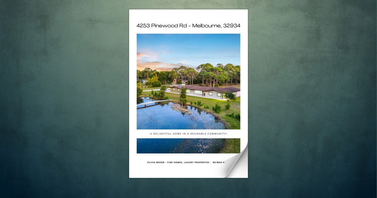 4253 Pinewood Rd - Melbourne brochure