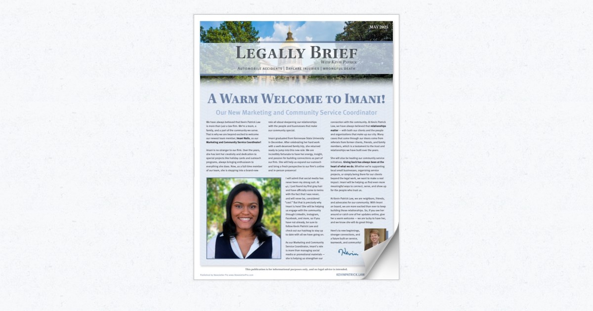 Kevin Patrick Law - May 2025 - Page 3