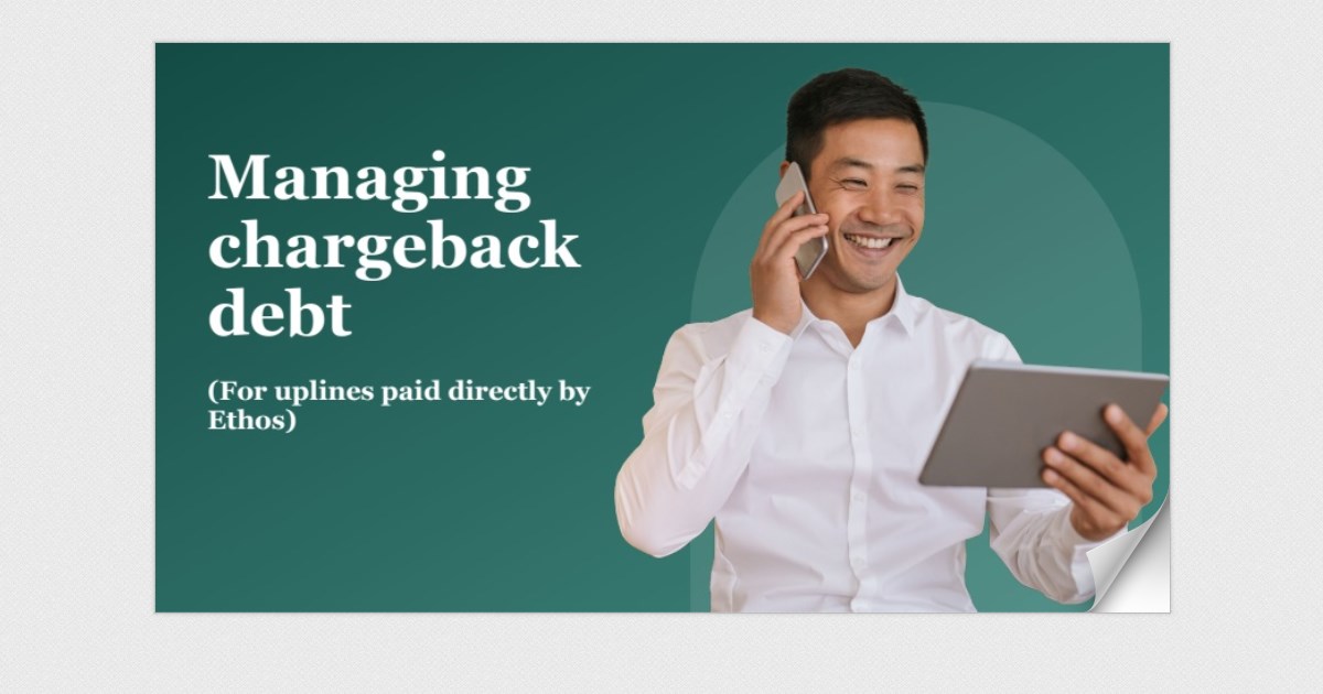 Managing chargebacks (uplines) - Page 9