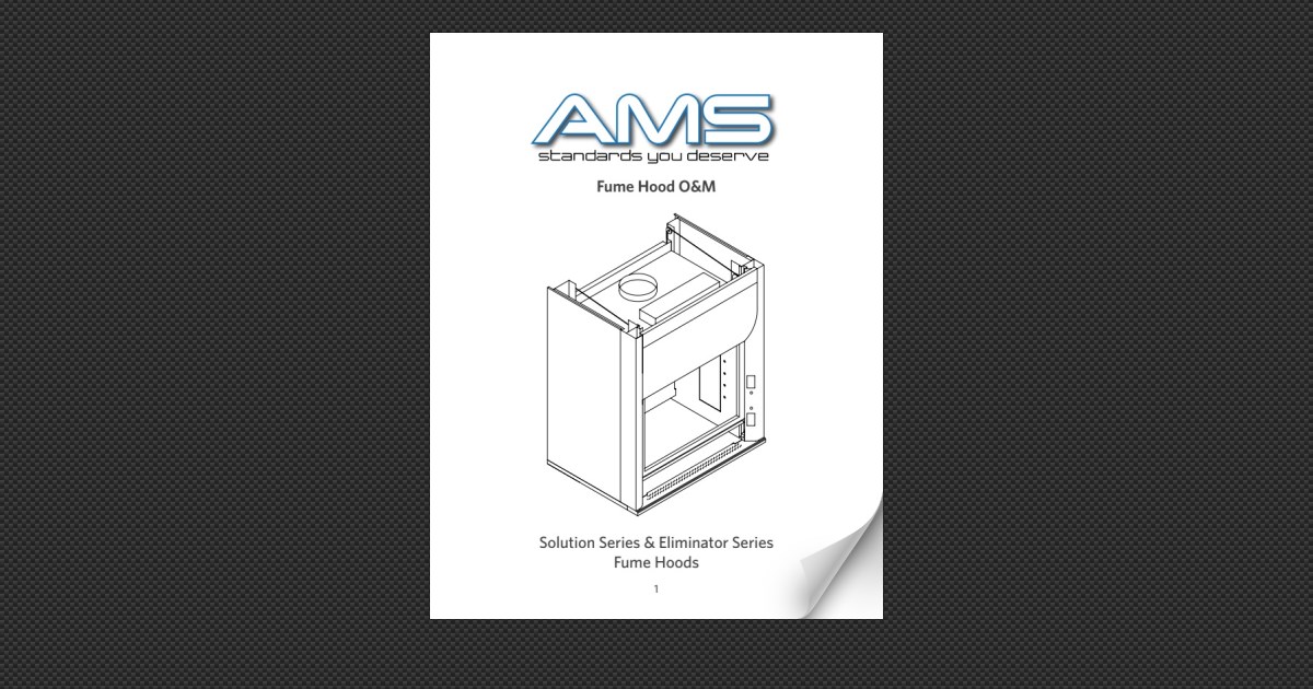 AMS Solution Series & Eliminator Hoods O&M - Page 30
