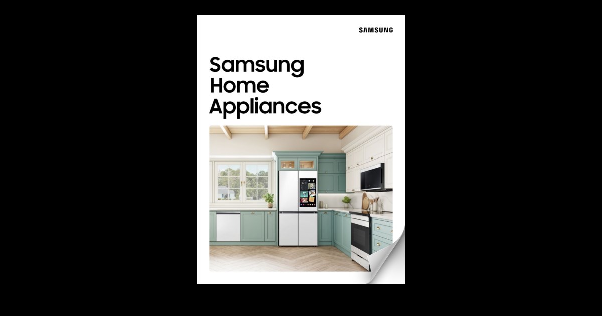 2024 Samsung Home Appliance Catalog