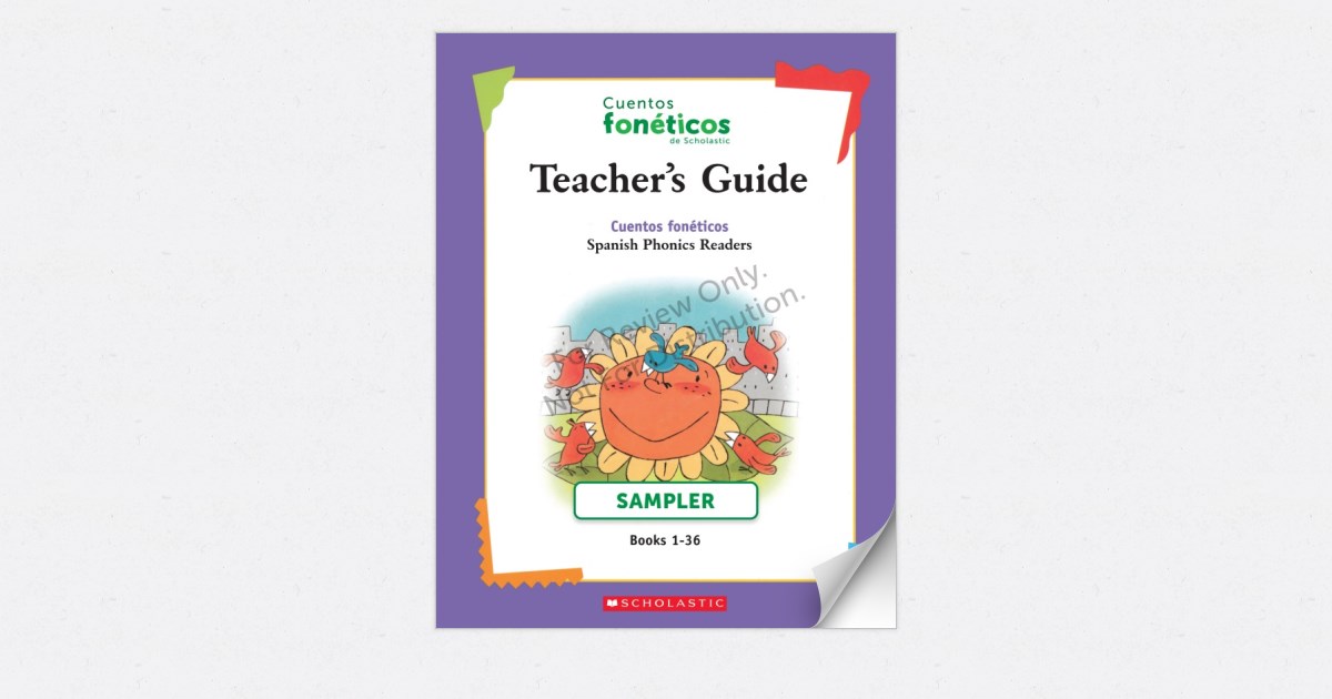 Cuentos fonéticos | Teacher's Guide Sample - Page 4