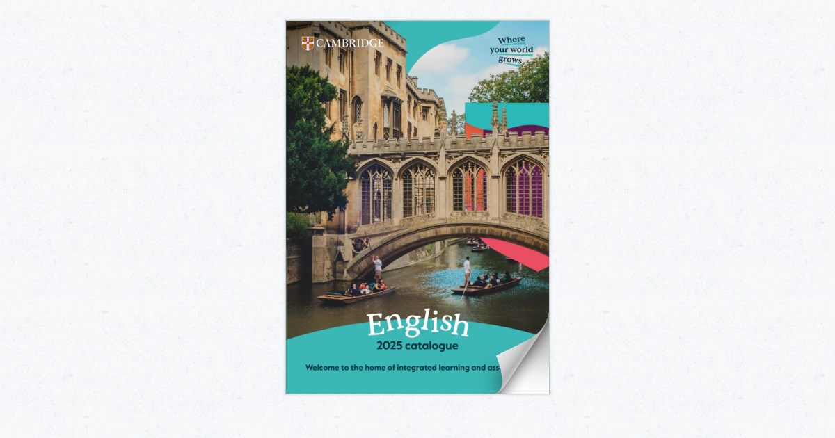 Cambridge English International Catalogue 2025