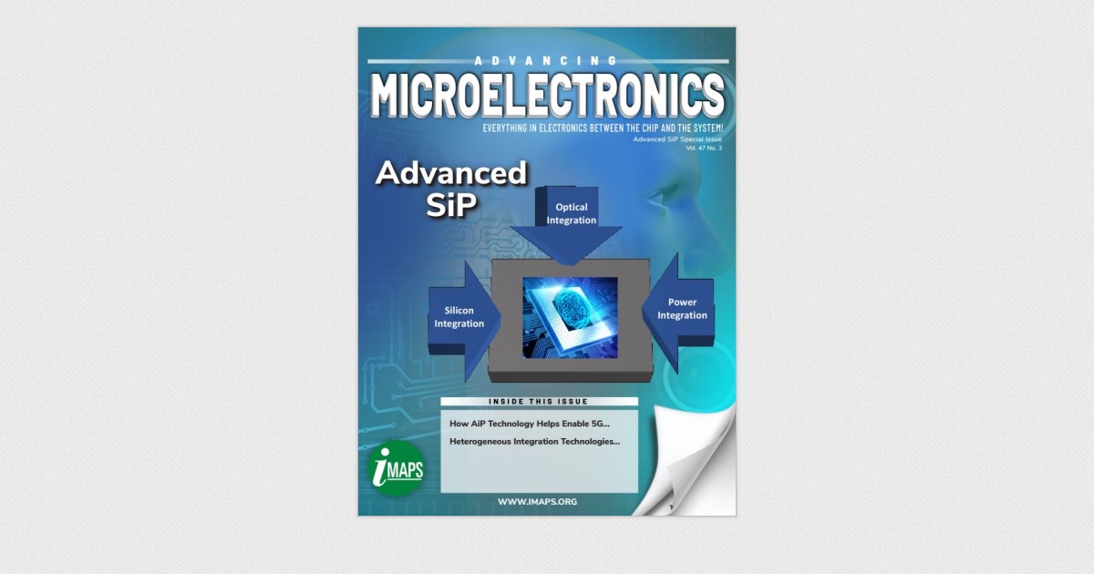 IMAPS Advancing Microelectronics 2020 Issue 3 (Advanced SiP)