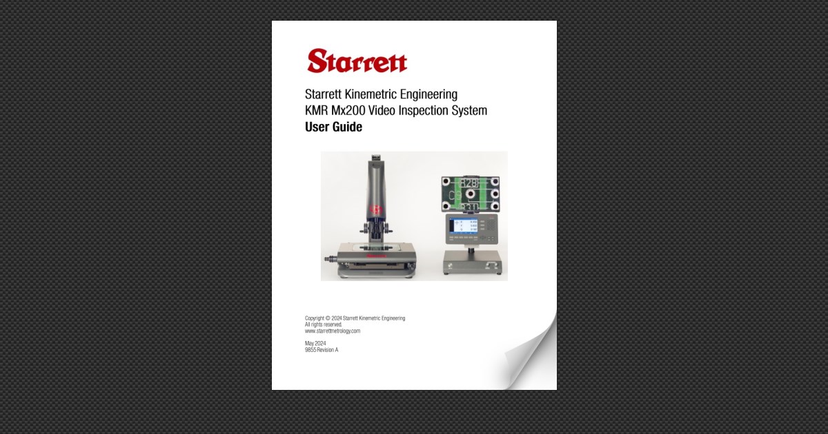 KMR Mx200 User Guide