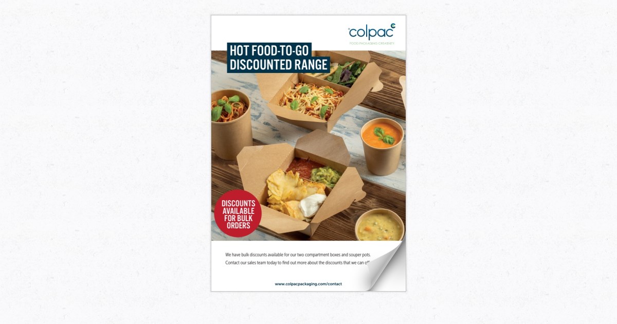 Hot Food-To-Go Discounted Range
