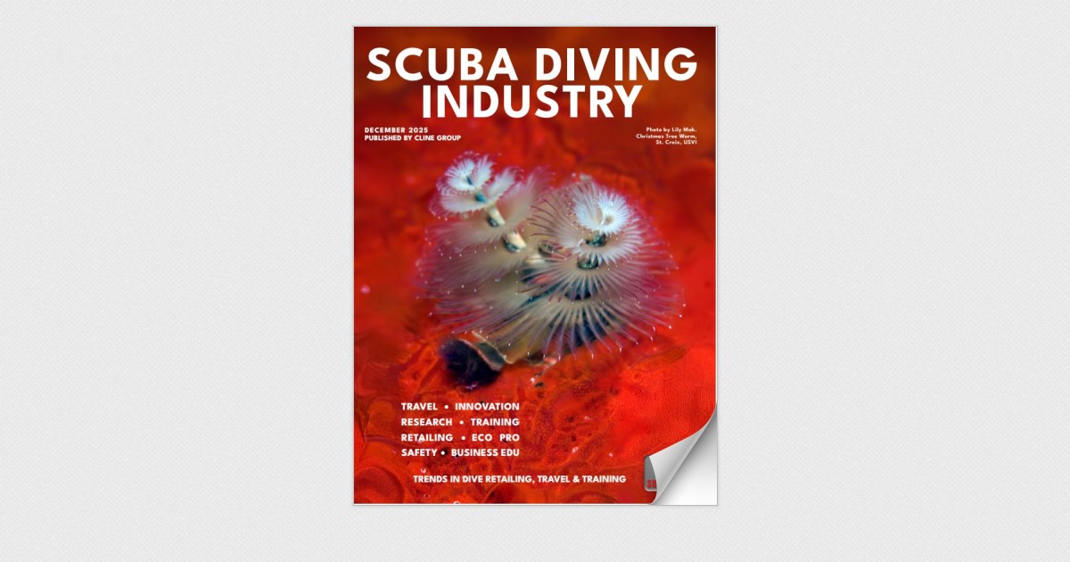 December 2025 Scuba Diving Industry™ Magazine - Page 12