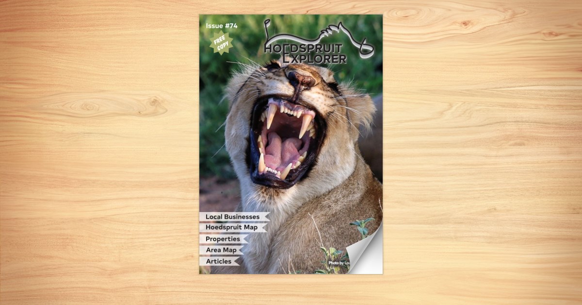 Hoedspruit Explorer Issue 74 - March 2025