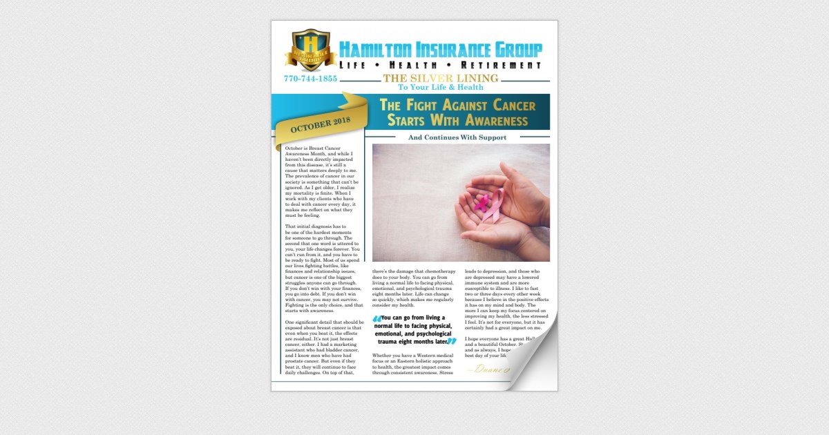 Hamilton Insurance Group October 2018