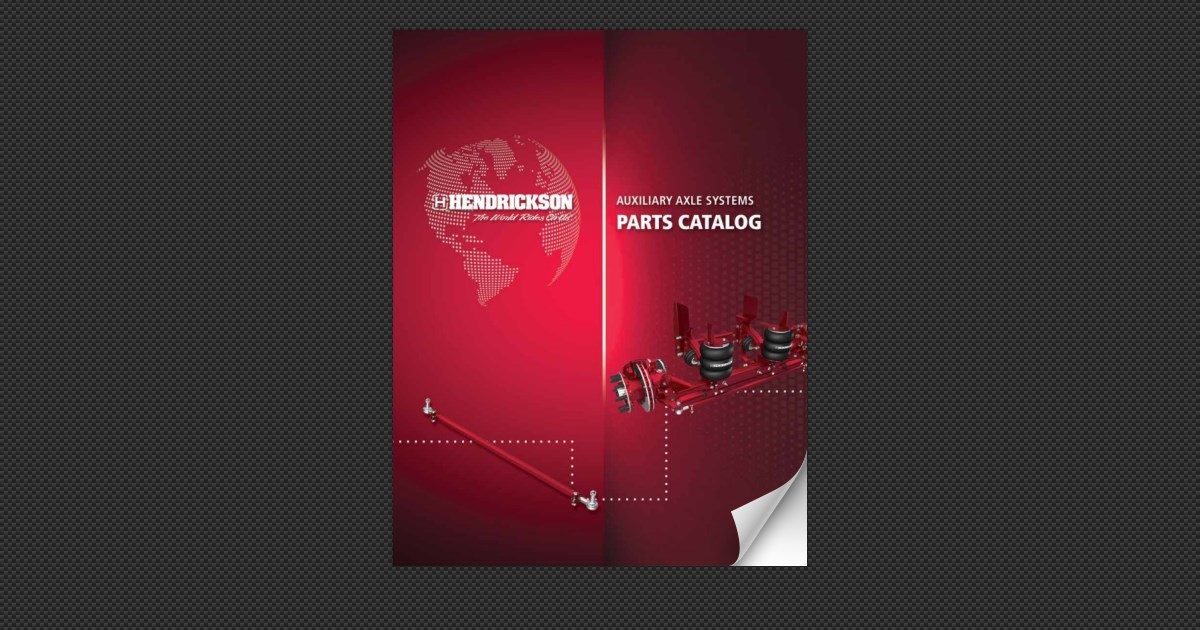 H890 Hendrickson Auxiliary Parts Catalog