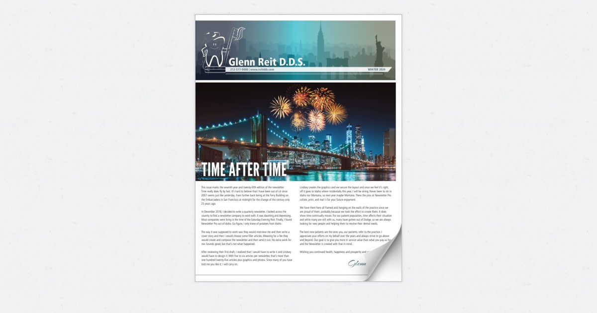 Glenn Reit D.D.S. - Winter 2024