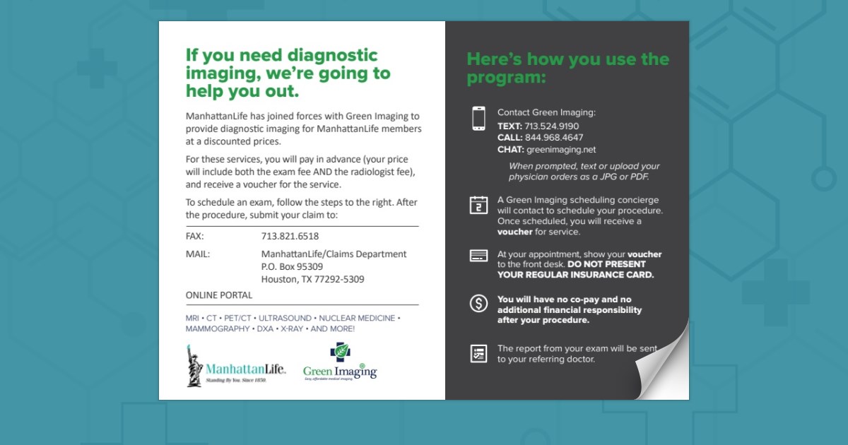 Green Imaging Postcard