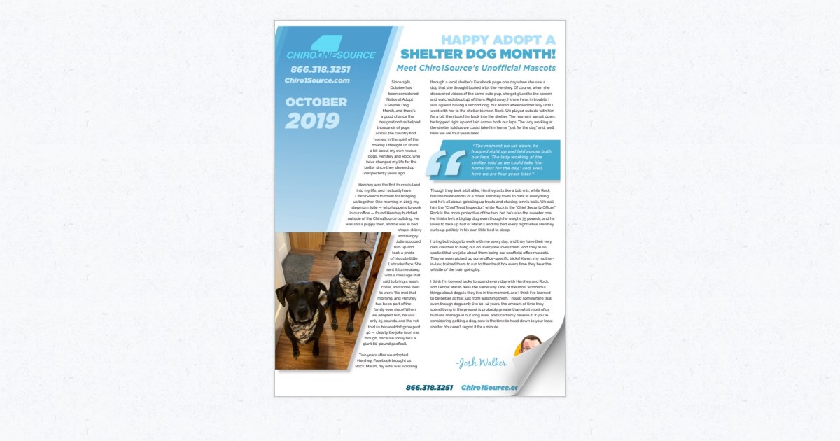 Chiro1Source October 2019