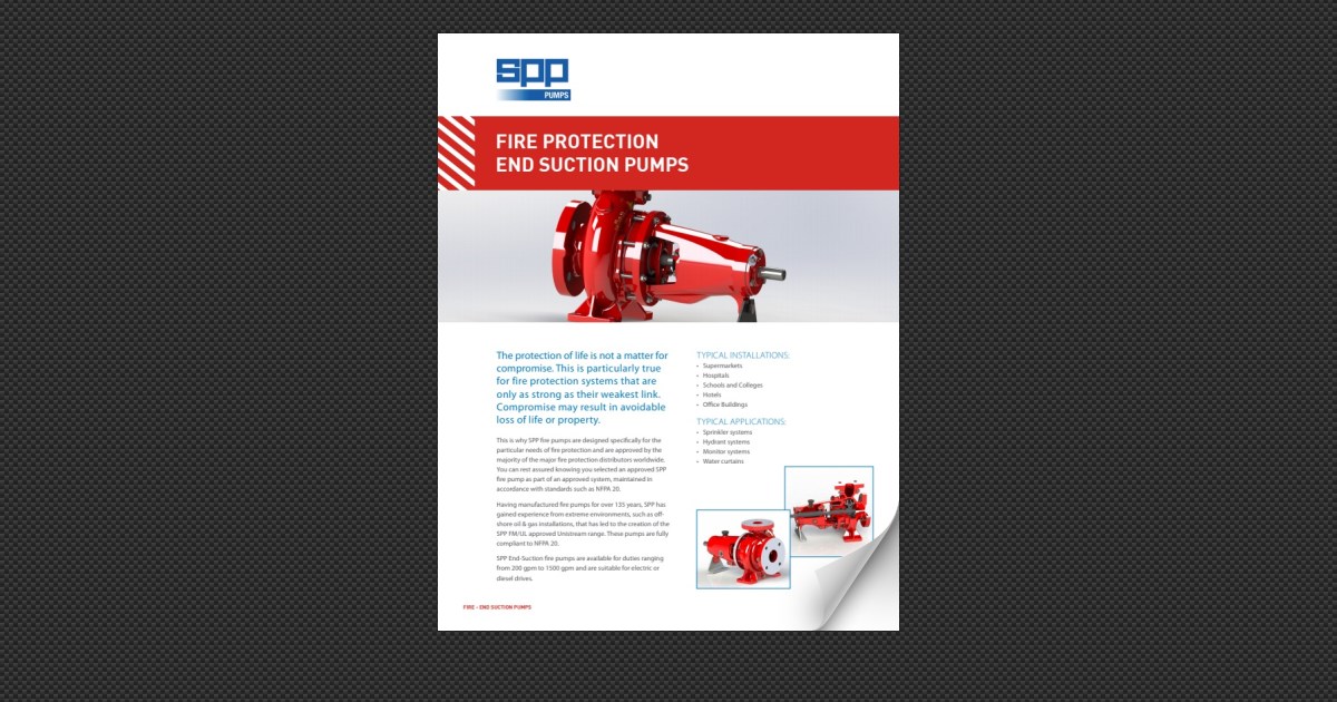 SPP End Suction 2pg Flyer