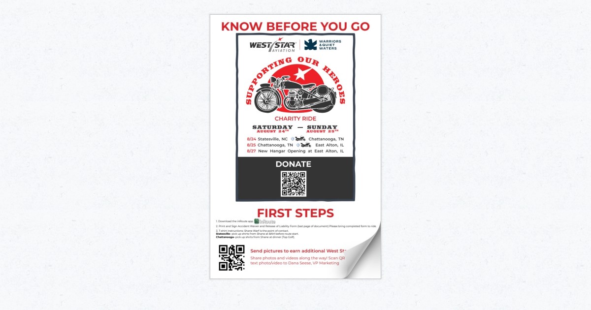 Know Before You Go - WSA Ride