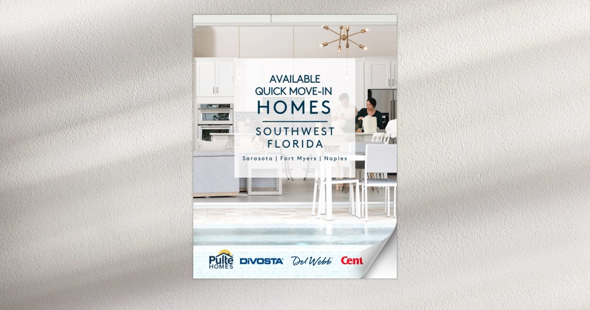 Available Quick Move-In Homes in Southwest Florida - Page 4