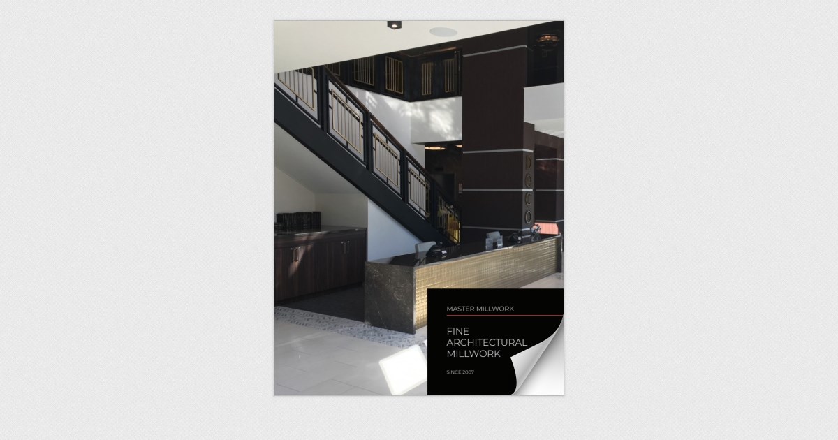 Master Millwork Brochure