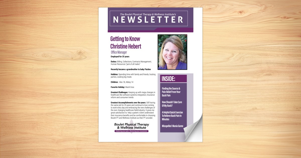 Getting To Know Christine Herbert