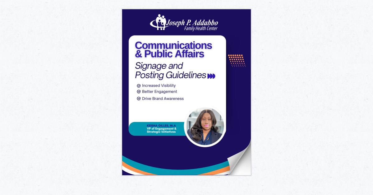 Signage and Posting Guidelines