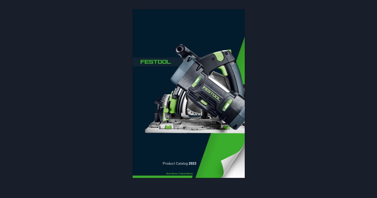 2023 Festool Canada Product Catalog (English)