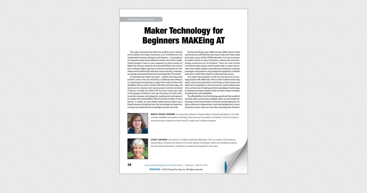 Maker Technology for Beginners MAKEing: AT