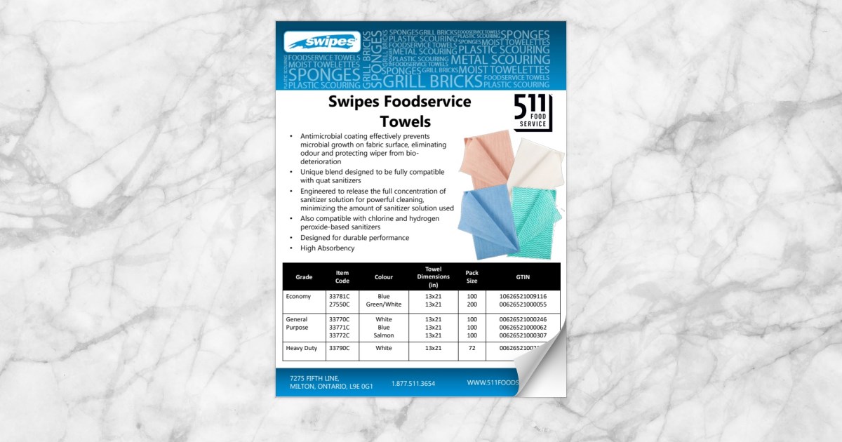 Swipes - Foodservice Towels