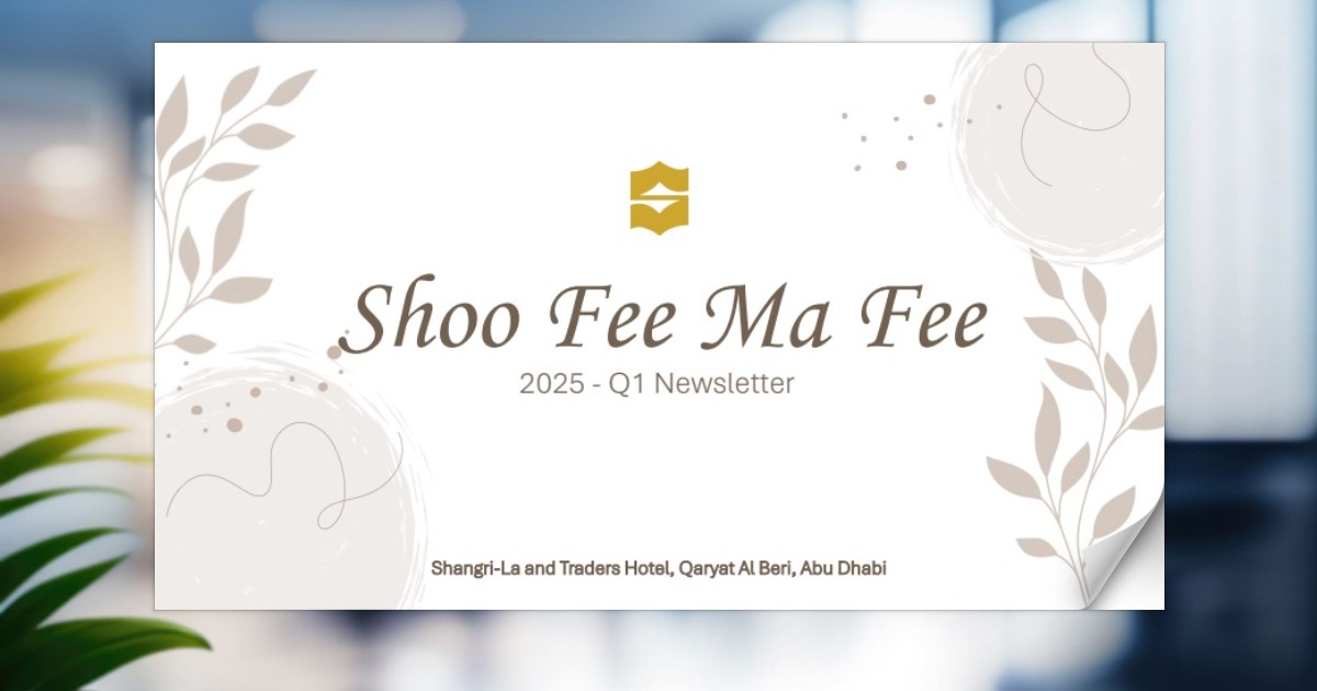 SHOO FEE MA FEE - Q1 - 2025