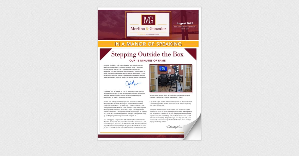 Merlino & Gonzalez - August 2022