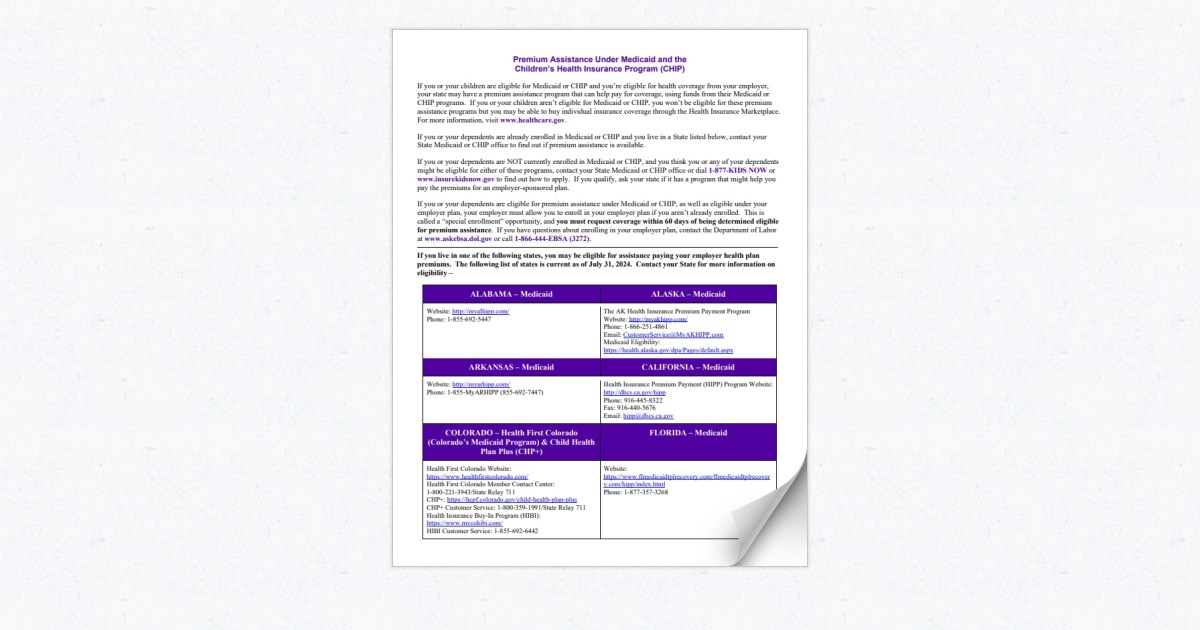 Premium Assistance Under Medicaid and the Children’s Health… - Page 2