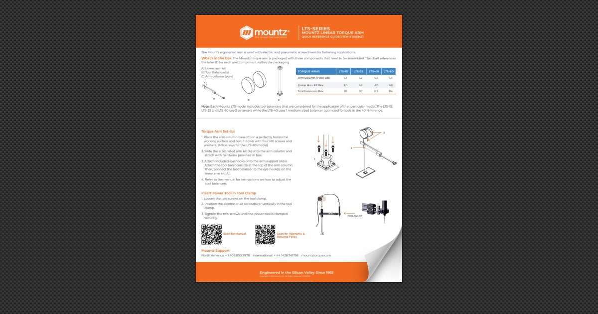 LTS Linear Arm QSG