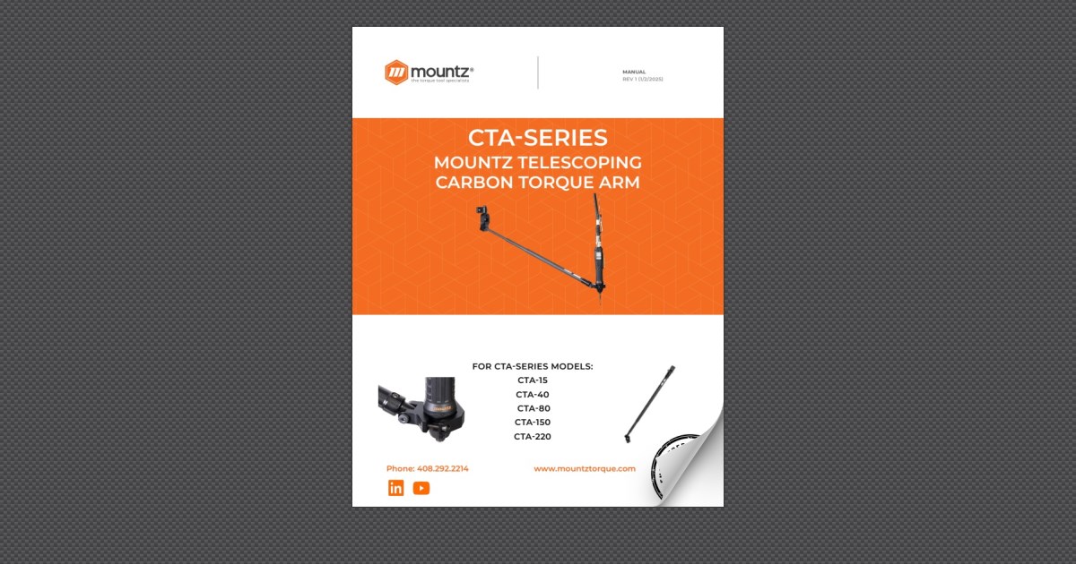 CTA Telescoping Torque Arm Manual