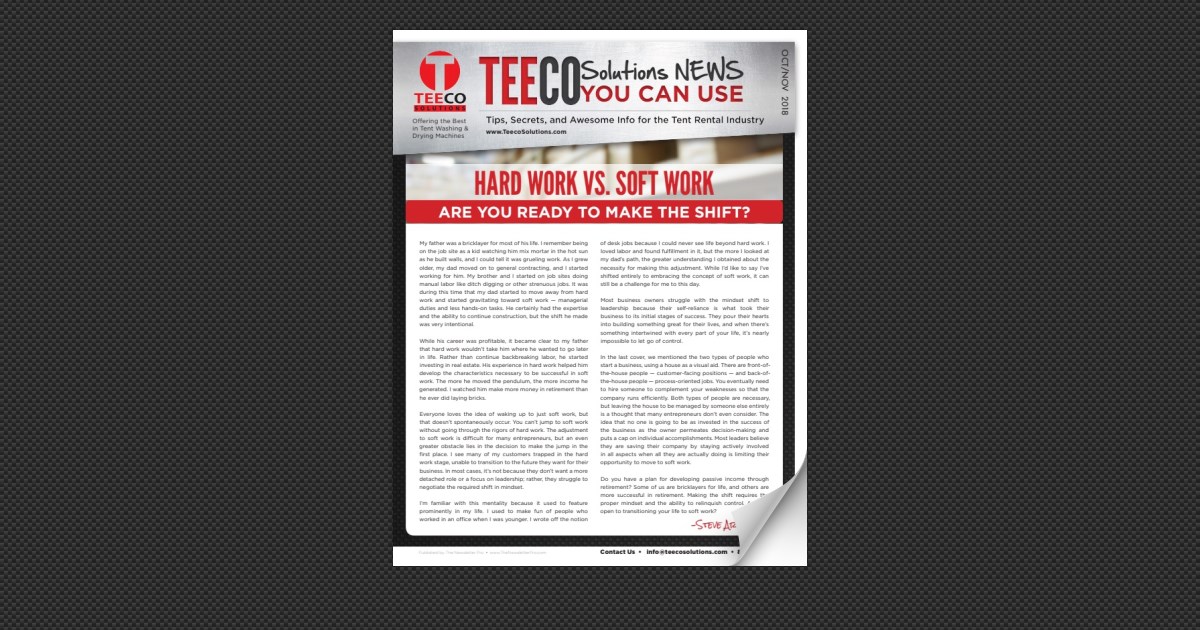 Teeco Solutions - October/November 2018