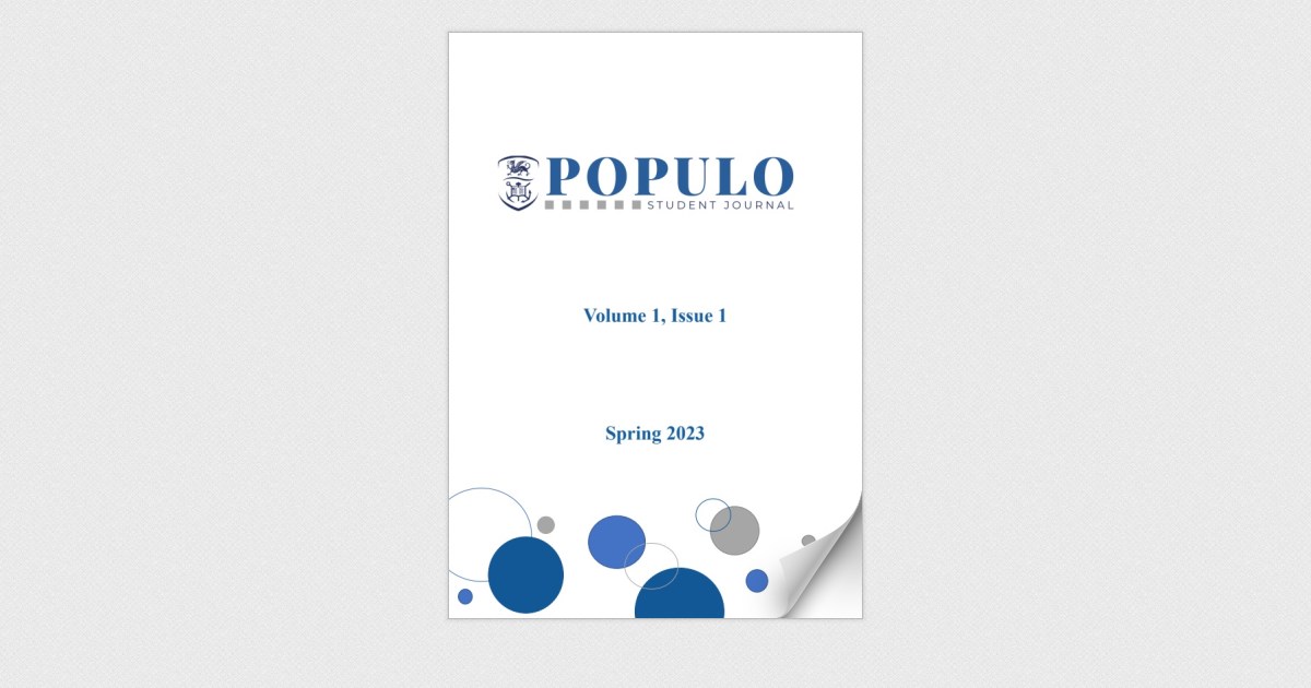 Populo - Volume 1, Issue 1 - Page 2