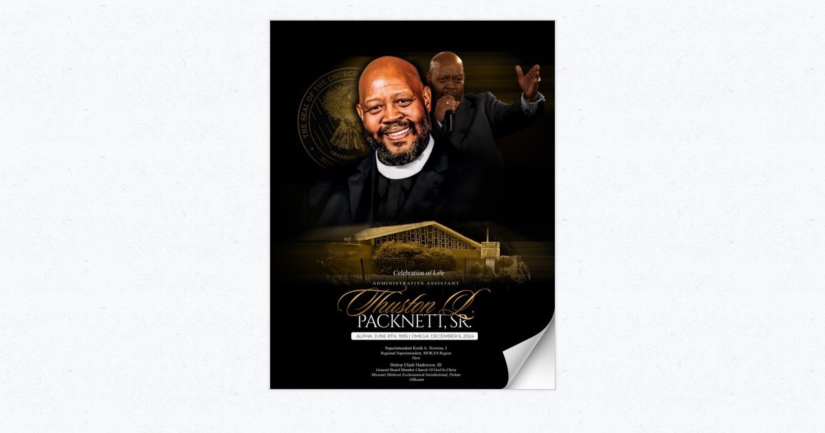 Packnett Homegoing Program 3 book