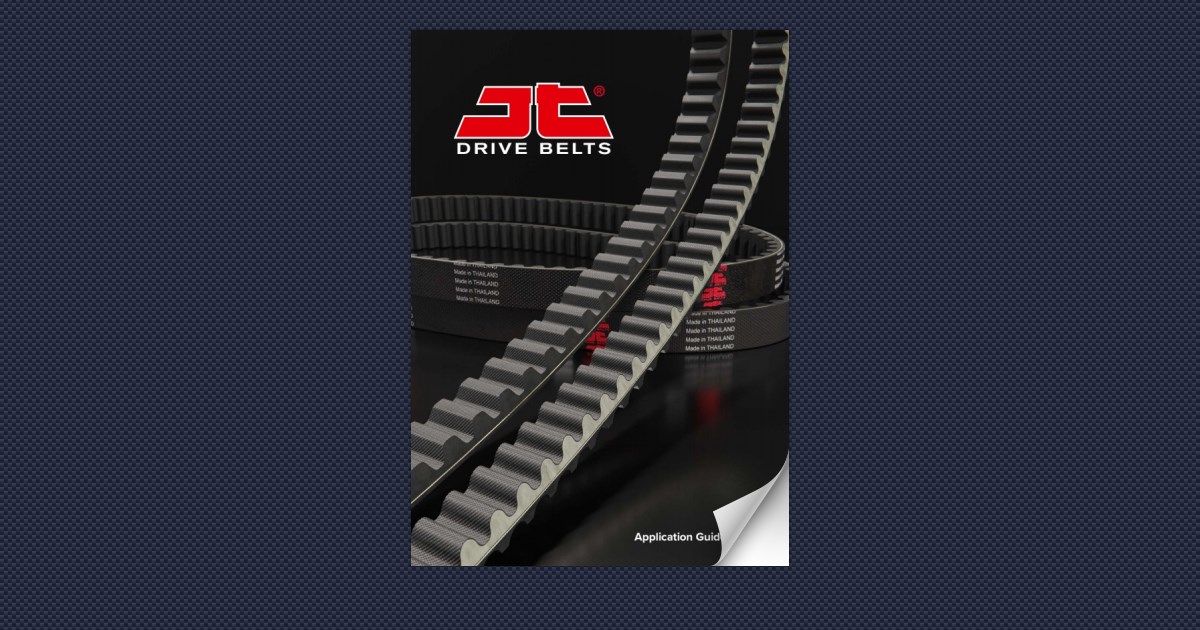 JT Drive Belts - Application Guide 2020
