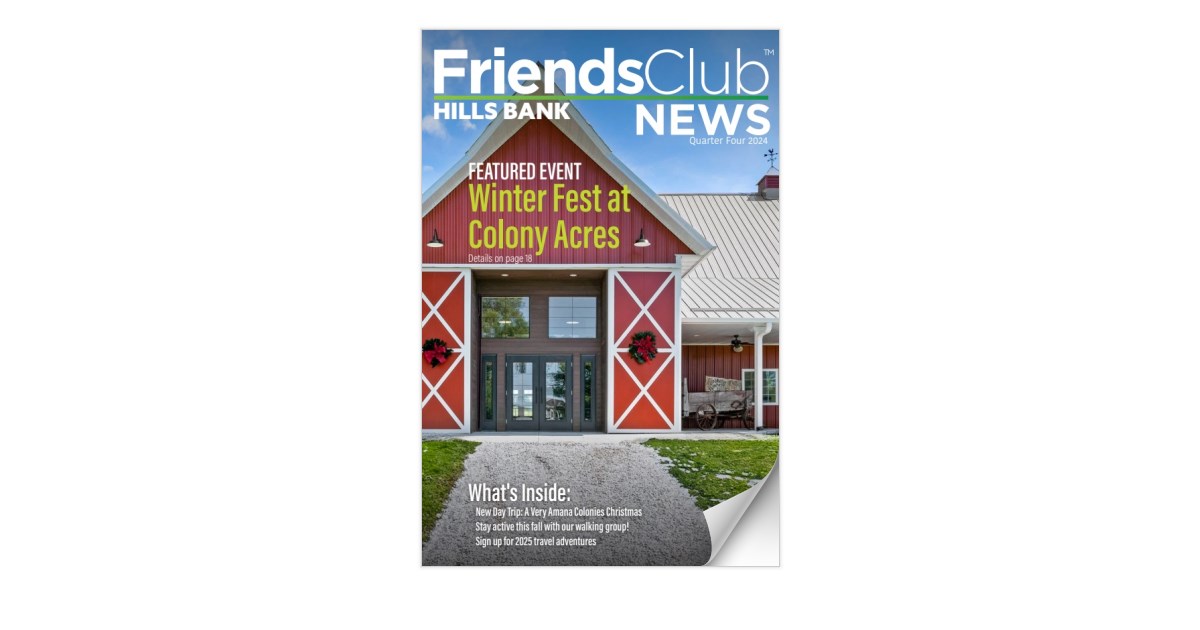 RETAIL_Newsletter_Friends Club 4th Quarter 2024